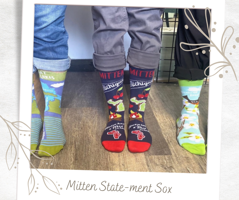 Mitten State-ment Sox – Michigan Mittens